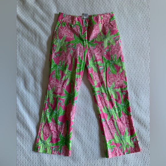 Lilly Pulitzer | Pants & Jumpsuits | Lilly Pulitzer Capri Pants 2 ...